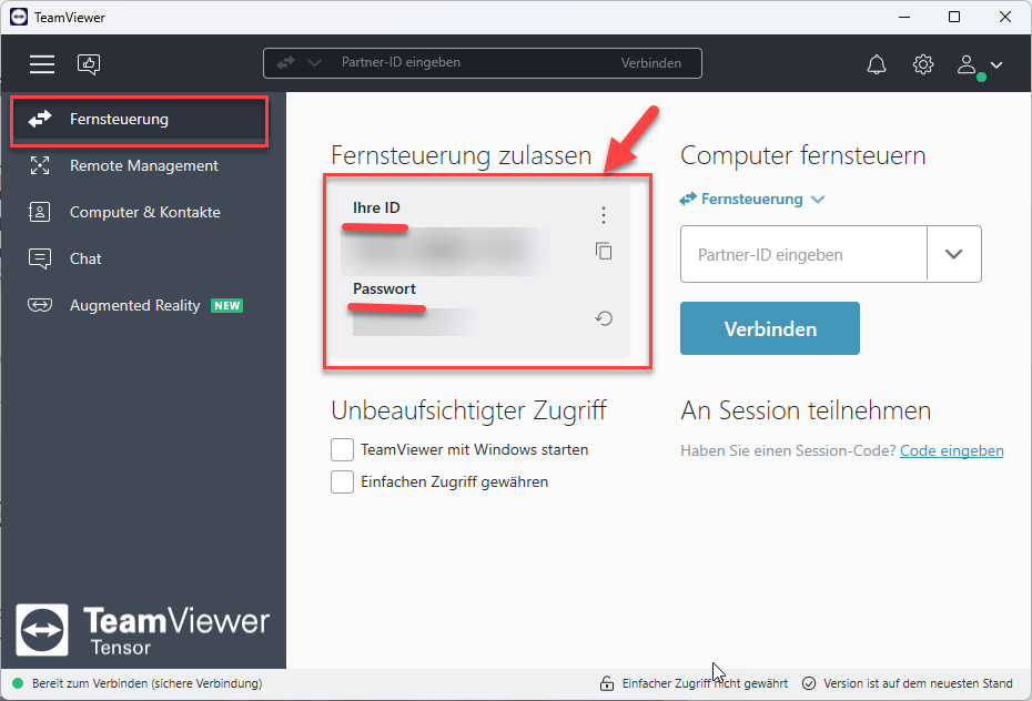 Wo finde ich TeamViewer auf dem Computer?